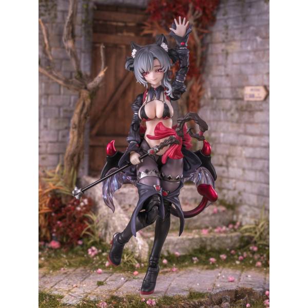 Original Character: Action Figure - Apprentice Witch Hoshikawa Neko (Black Hair Ver.) 1/12 ...
