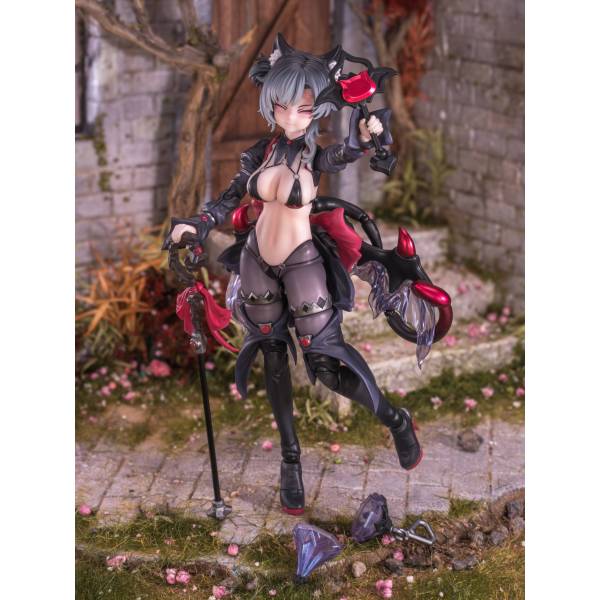 Original Character: Action Figure - Apprentice Witch Hoshikawa Neko (Black Hair Ver.) 1/12 ...