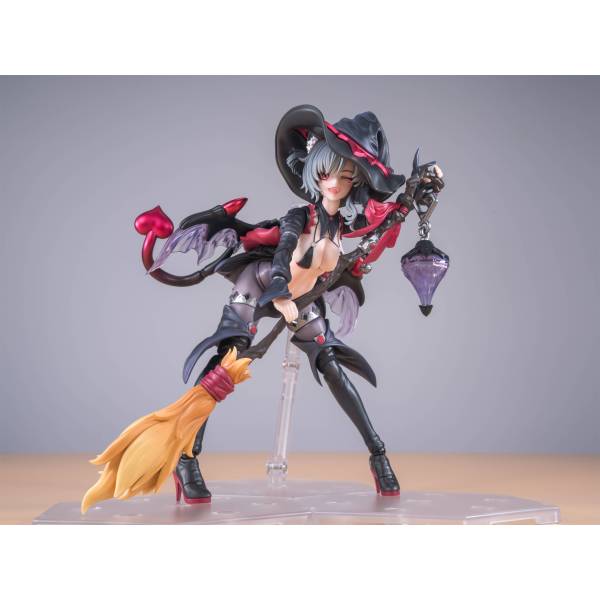 Original Character: Action Figure - Apprentice Witch Hoshikawa Neko (Black Hair Ver.) 1/12 ...