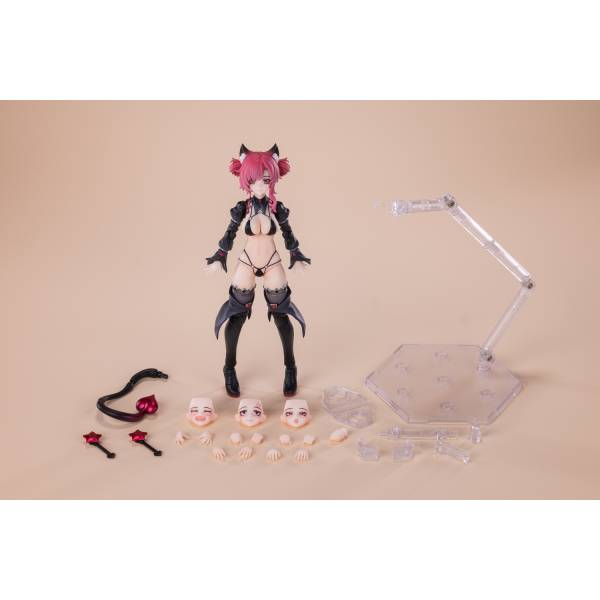 Original Character: Action Figure - Apprentice Witch Hoshikawa Neko (Red Hair Ver.) 1/12 ...